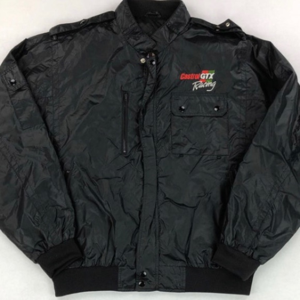 Vintage Nascar Gtx Racing Windbreaker Jacket - Gem